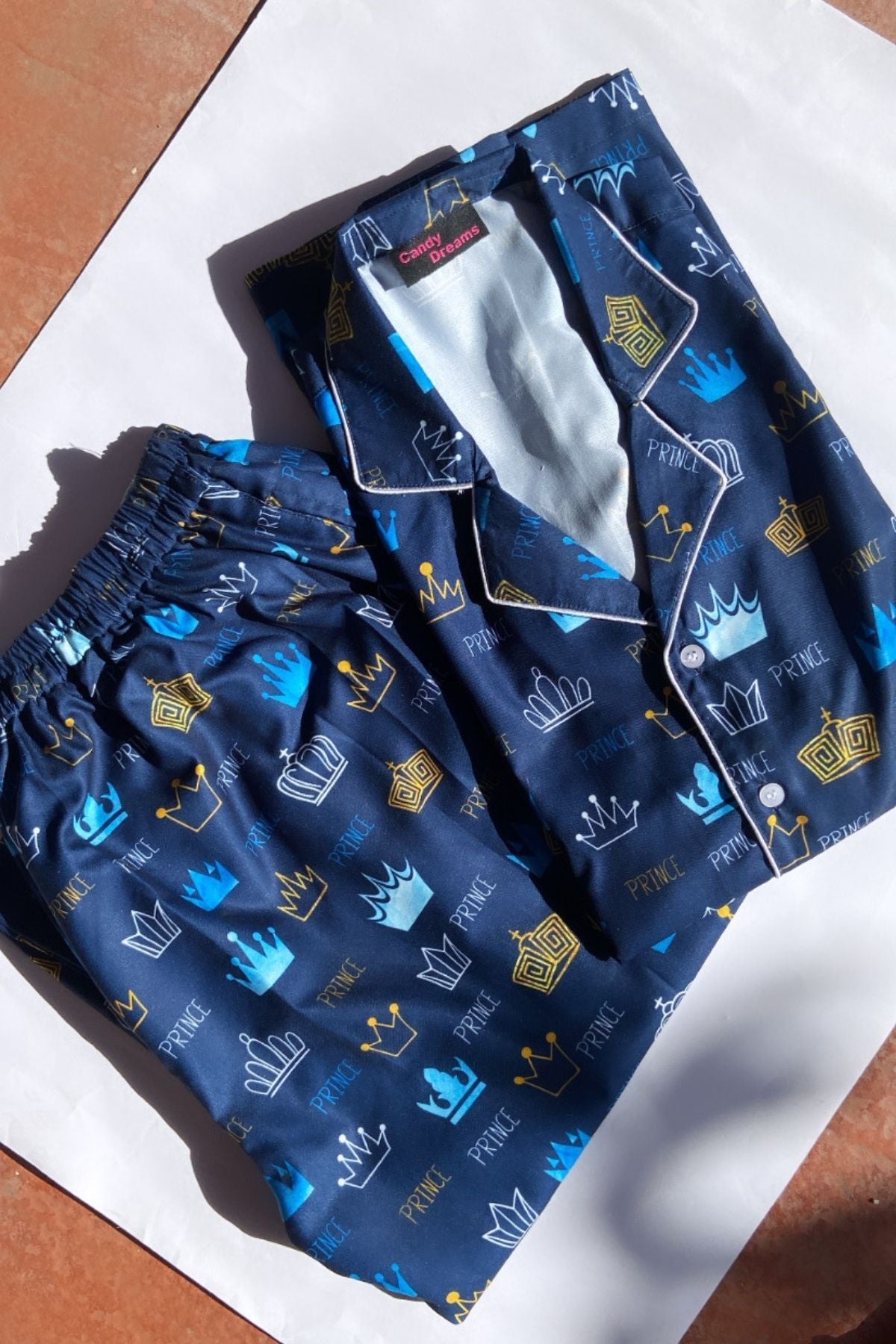 ROYAL MEN NIGHTSUIT SET – Candy Dreams